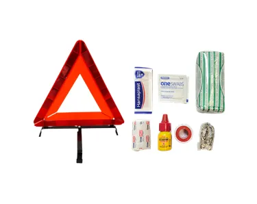 Safety Triangle + First Aid Kit | Sarana Karya Masindo